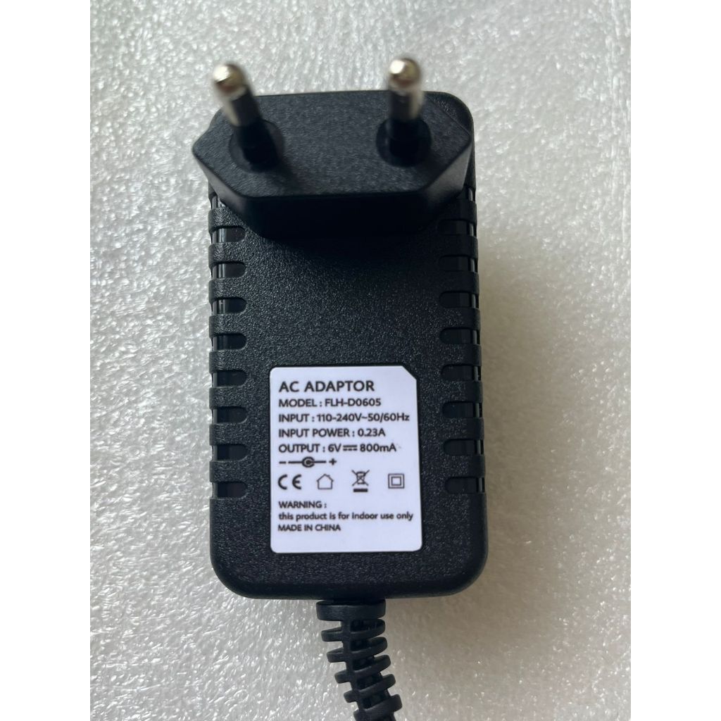 Jual AC ADAPTER 6V 800mA MODEL FLH-D0605 | Shopee Indonesia