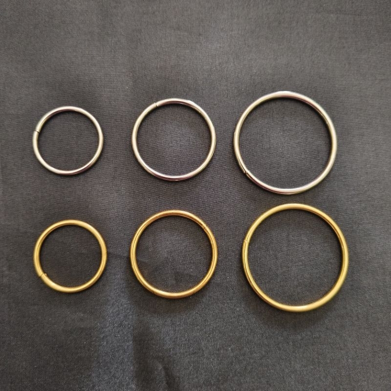Jual Ring O Ring Bulat Tas ketebalan 2mm(tipis) lebar dalam 2cm, 2.5cm ...