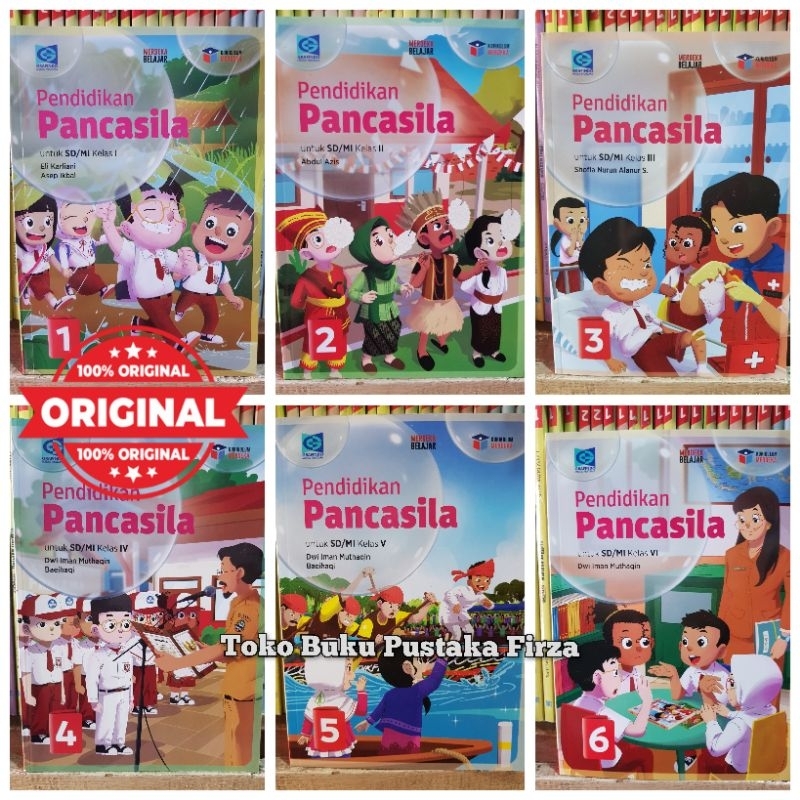 Jual Pendidikan Pancasila Merdeka Belajar SD/Mi Kelas 1.2.3.4.5.6.Kurikulum Merdeka Grafindo ...