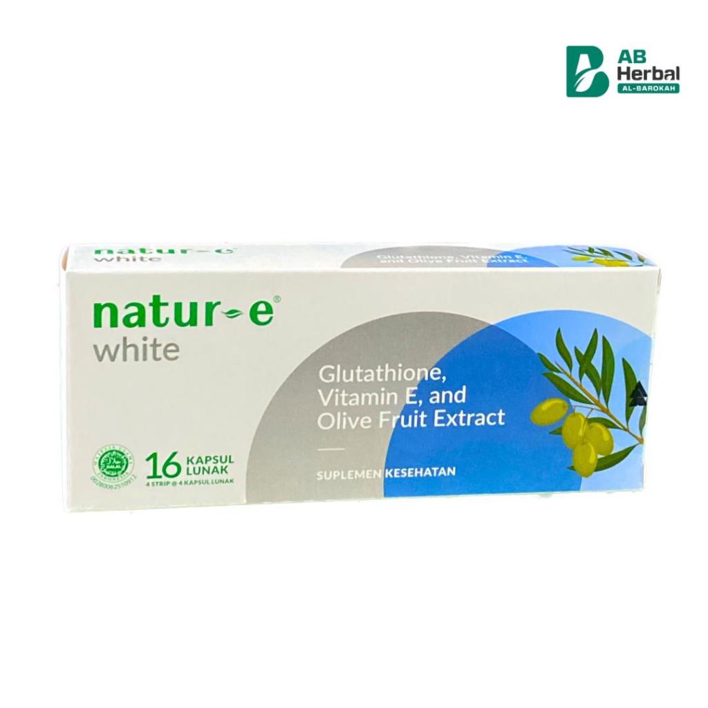 Jual NATUR E WHITE BOX 16 kapsul / 32 KAPSUL suplemen kesehatan nature ...