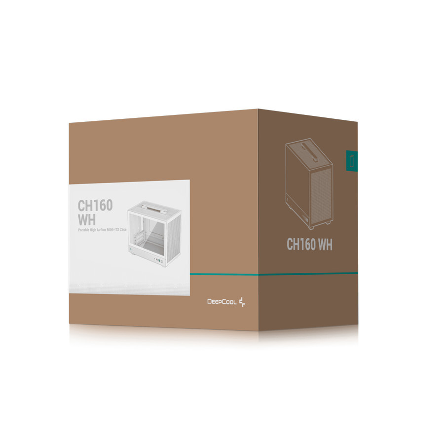 Jual DeepCool CH160 - iTX Case Deepcool CH-160 | Shopee Indonesia