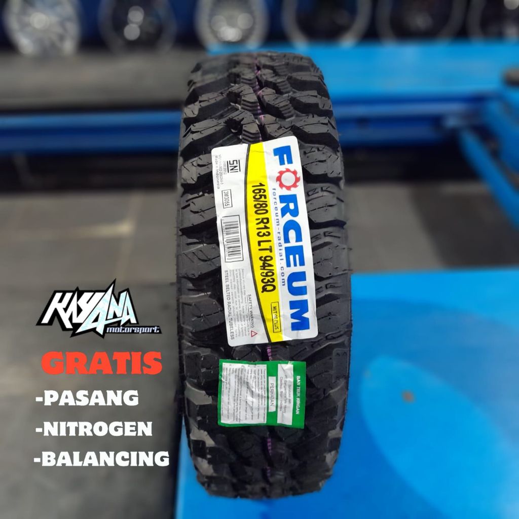 Jual Ban Mobil Offroad PACUL RING 13 FORCEUM MT 08 PLUS ukuran 165 80 ...