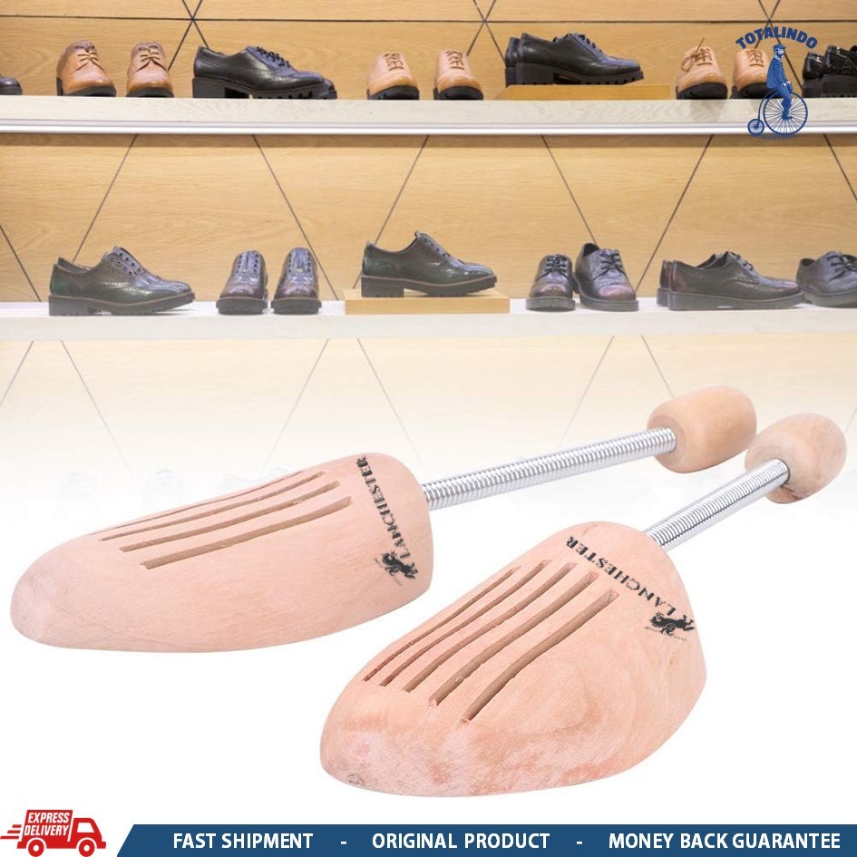 Jual Shoe Tree Penyangga Sepatu Per / Spring Kayu Lotus Lanchester ...