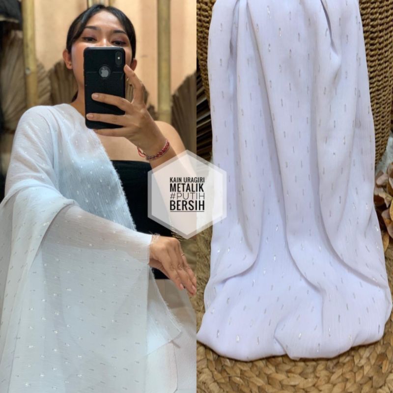 Jual kain kebaya Bali uragiri metalik terbaru | Shopee Indonesia