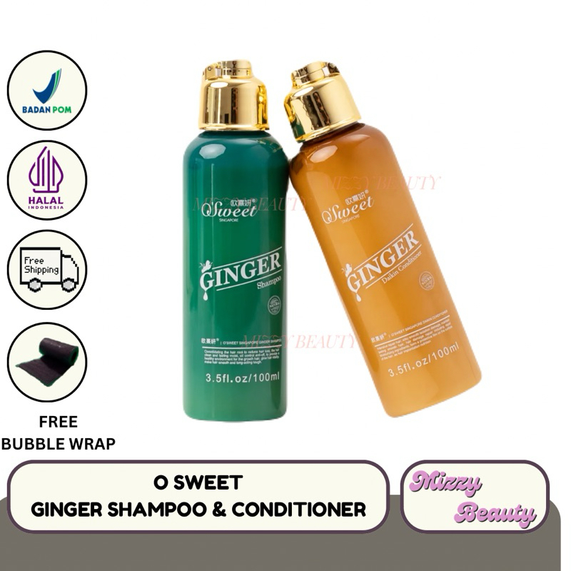 Jual O'Sweet Singapore Ginger Shampoo & Daikin Conditioner Osweet ...