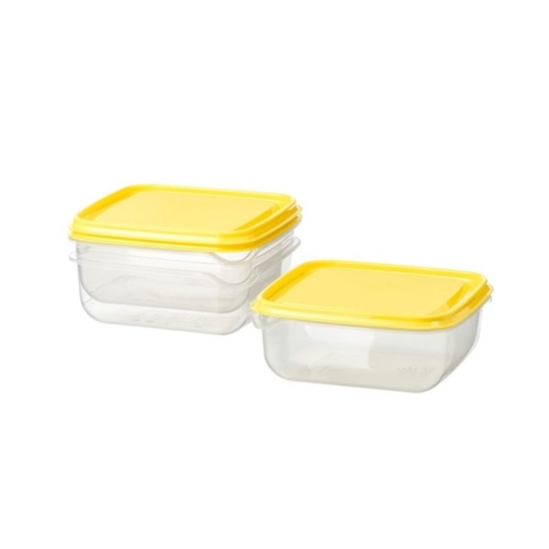 Jual Ikea Pruta 600ml Kotak Makan Lunch Box Food Container Plastik ...