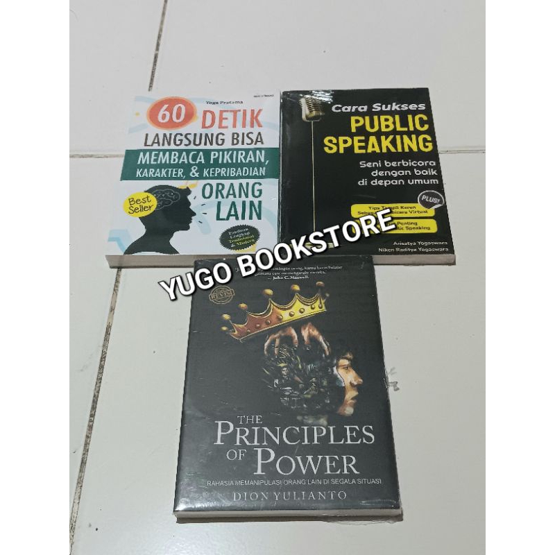 Jual PAKET 3 BUKU 60 DETIK LANGSUNG BISA MEMBACA PIKIRAN-CARA SUKSES PUBLIC SPEAKING- THE ...