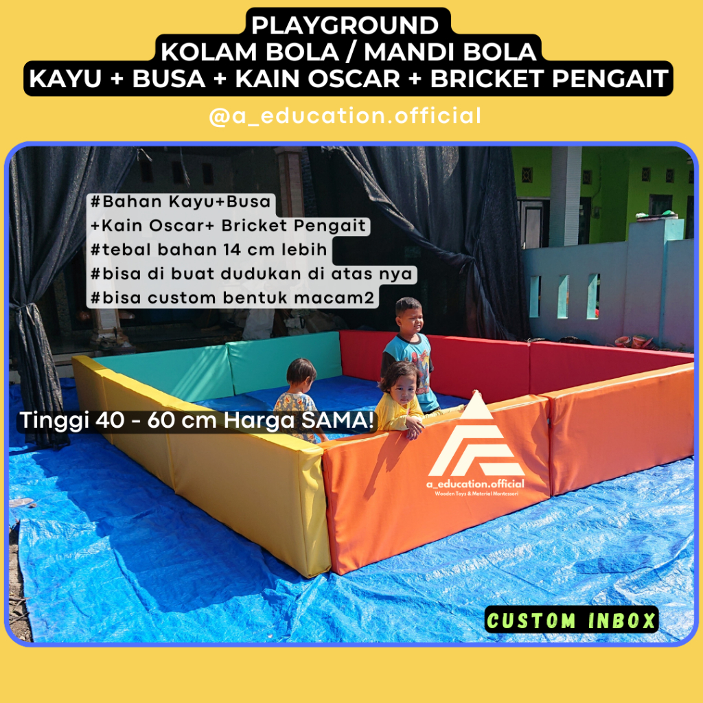 Jual Mandi Bola - Playground mandi Bola - 2 meter lebih kolam bola ...
