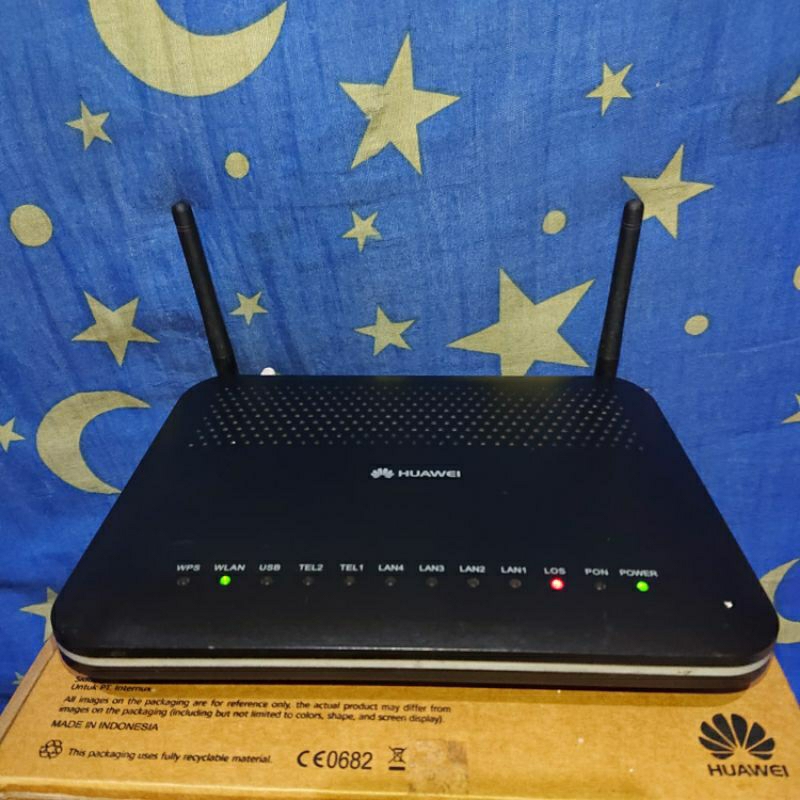 Jual HUAWEI HG8245 ROUTER GPON TERMINAL Wi-Fi Antena Dua Pendek (Unit ...
