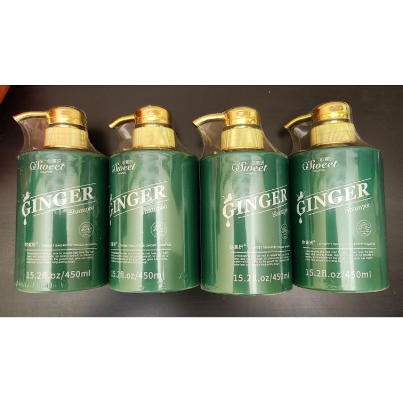 Jual O Sweet Singapore Ginger Shampoo 450ml | Shopee Indonesia