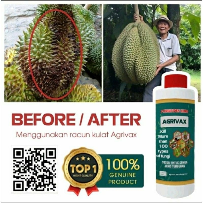 Jual Agrivax 1 Liter Fungiced King - Pembasmi jamur dan hama | Shopee ...