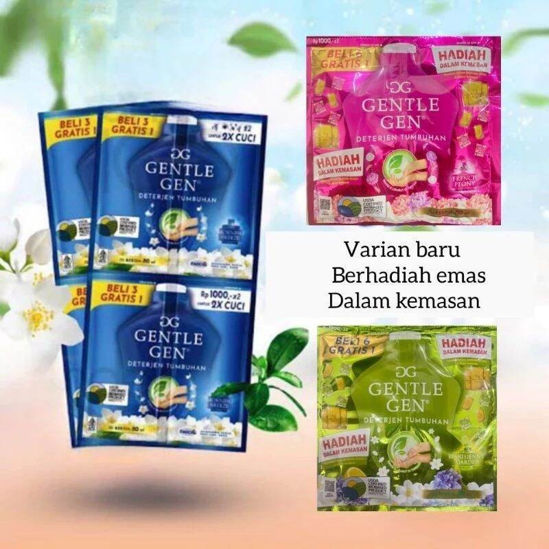 Jual COD RM88 SABUN Gentle gen Sachet Sabun cuci baju cairan | Shopee ...