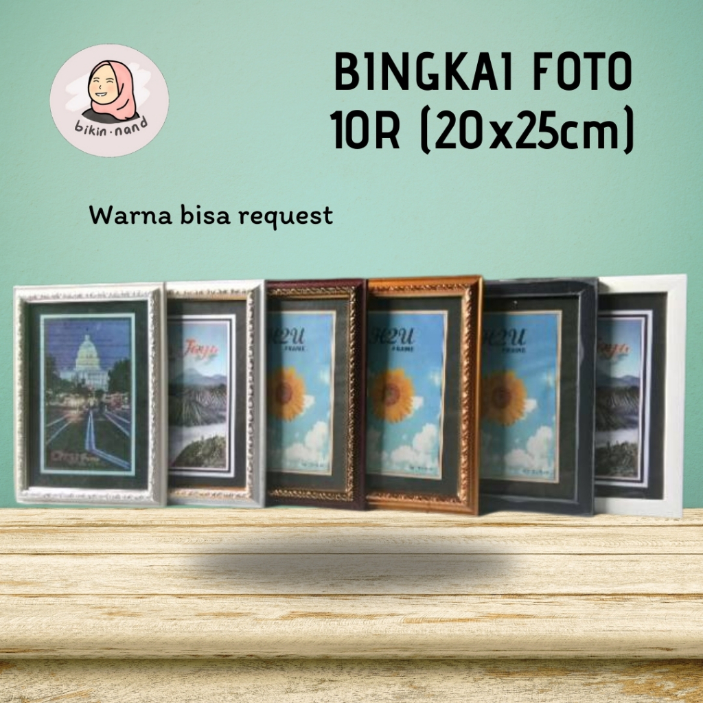 Jual Bingkai Foto ukuran 10R / 20x25 cm (PROSES KILAT) (TANPA MINIMUM ...