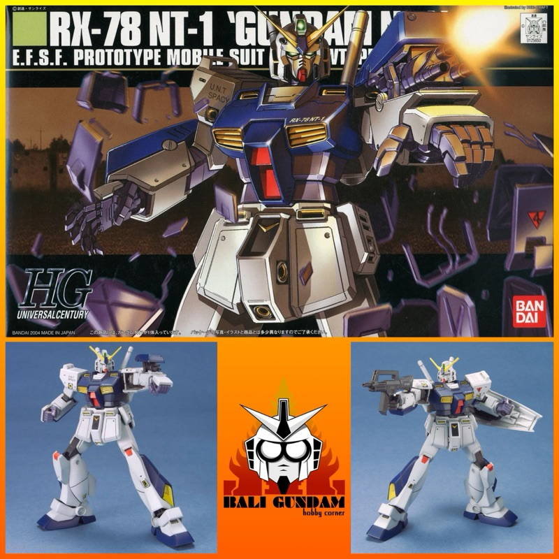 Jual HG 1/144 RX 78 NT-1 GUNDAM NT-1 ALEX Bali Gundam Hobby Corner Bandai Original | Shopee ...