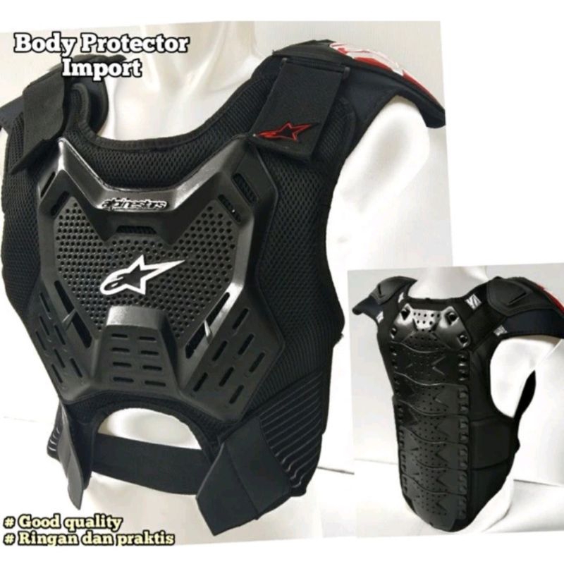 Jual body protector VoLTZ Mx Bionic armor gowes mx cross grasstrack ...