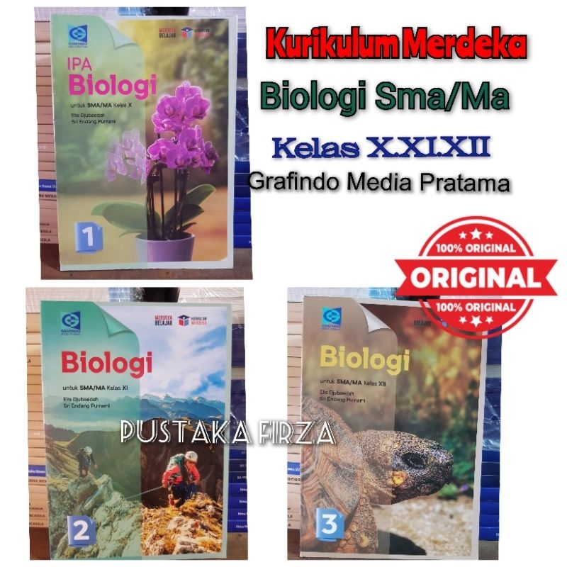 Jual Ipa Biologi Merdeka Belajar. Sma/Ma Kelas X.XI.XII Kurikulum Merdeka Penerbit Grafindo ...