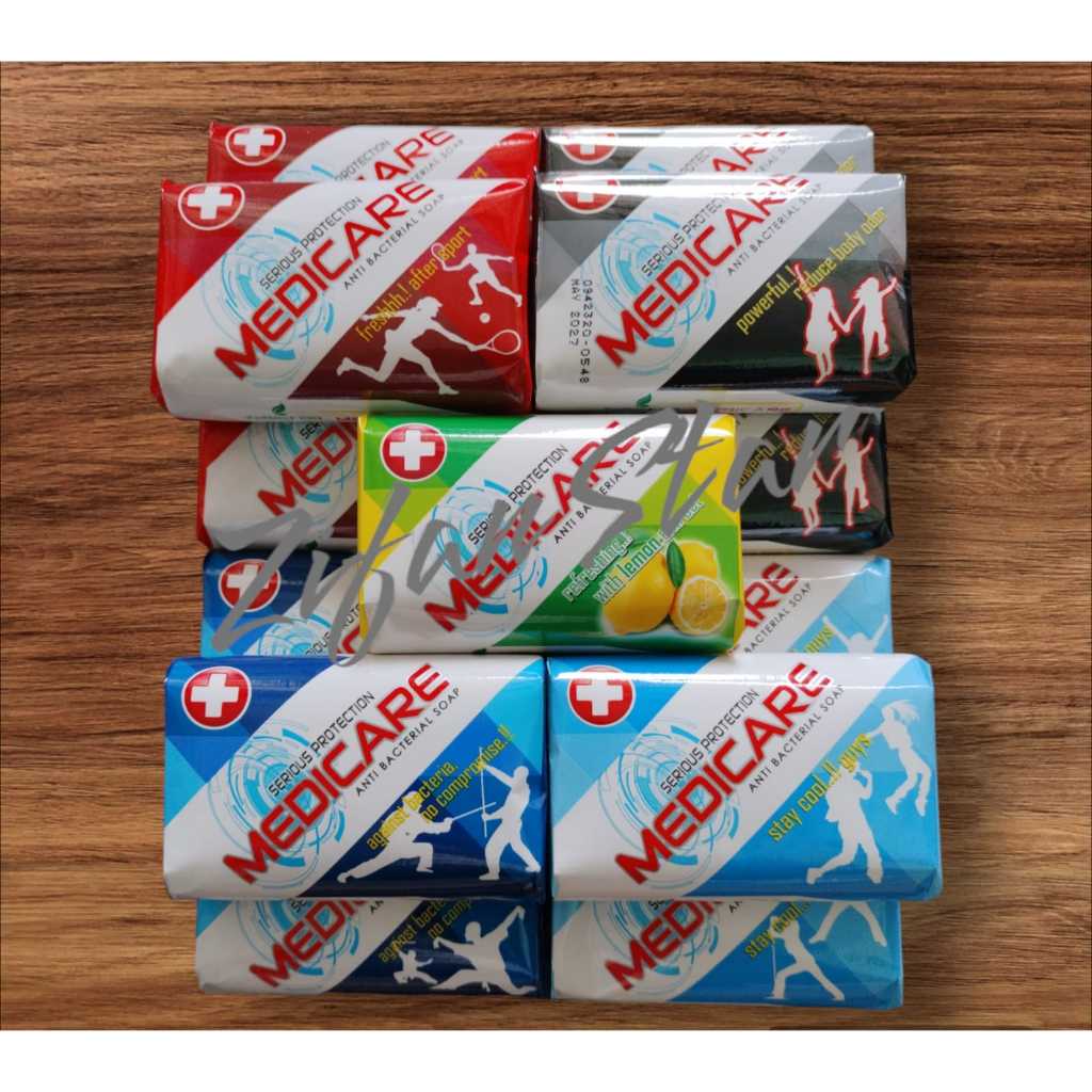 Jual 14 Pcs / 12 Pcs / 10 Pcs Medicare Sabun Mandi 90 Gram | Shopee ...