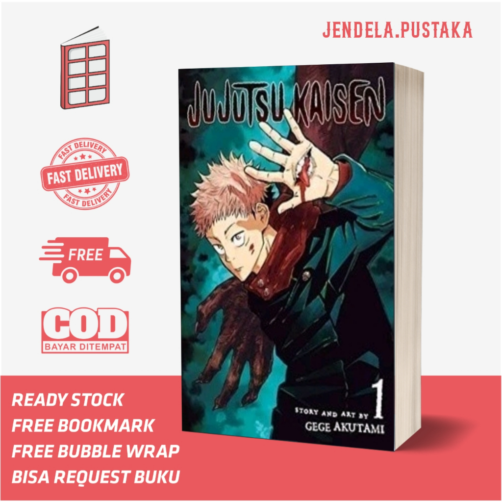Jual Komik Manga Jujutsu Kaisen Vol. 1-26 by Gege Akutami Bahasa Indonesia | Shopee Indonesia