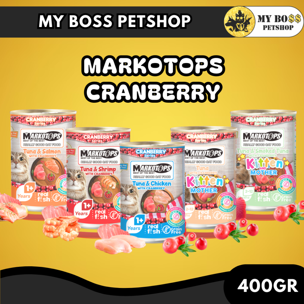Jual Markotop Kaleng 400gr Kitten Mother Cranberry Series Makanan ...