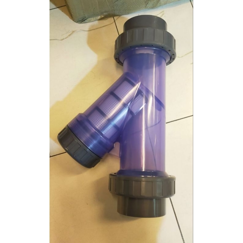 Jual Y Strainer PVC Transparan Socket 2"inch | Shopee Indonesia