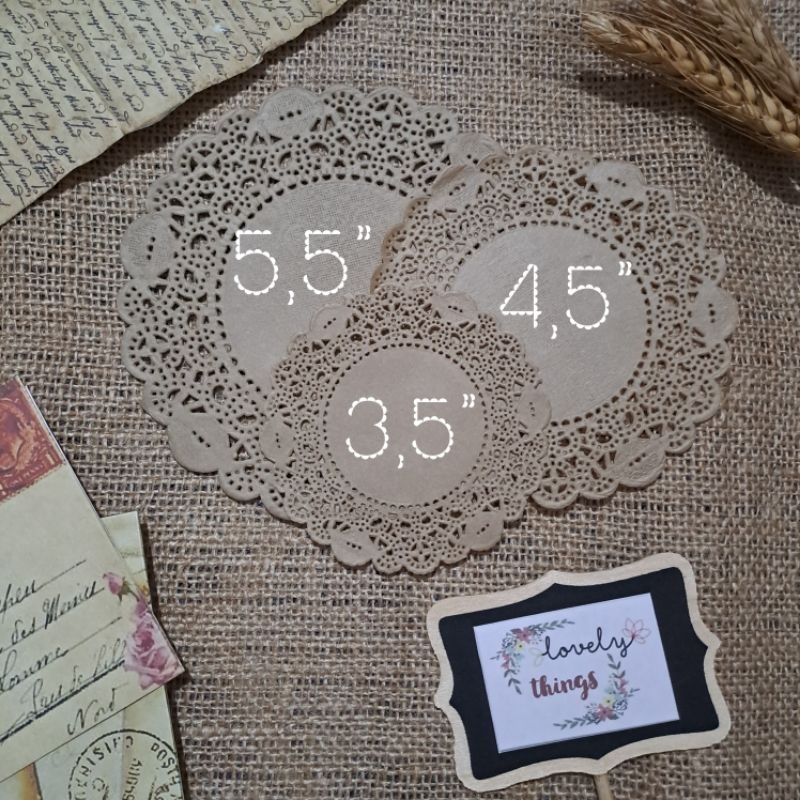 Jual Paper Lace Doilies / Kertas Alas Renda | Shopee Indonesia