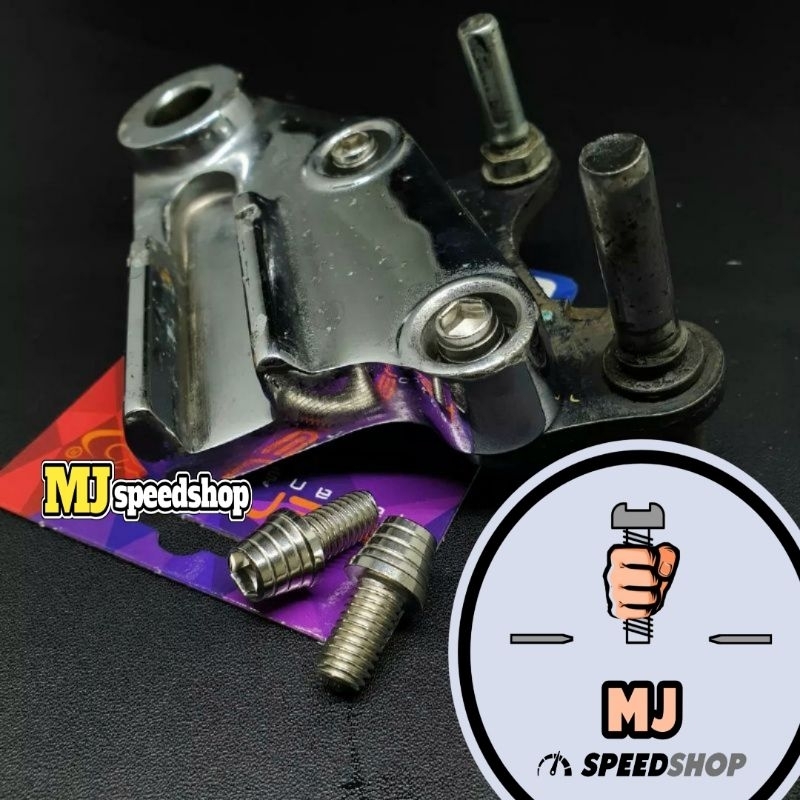 Jual SEPASANG BAUT BREKET KALIPER BELAKANG NINJA R SS RR BAUT PROBOLT STAINLESS THAILAND ...