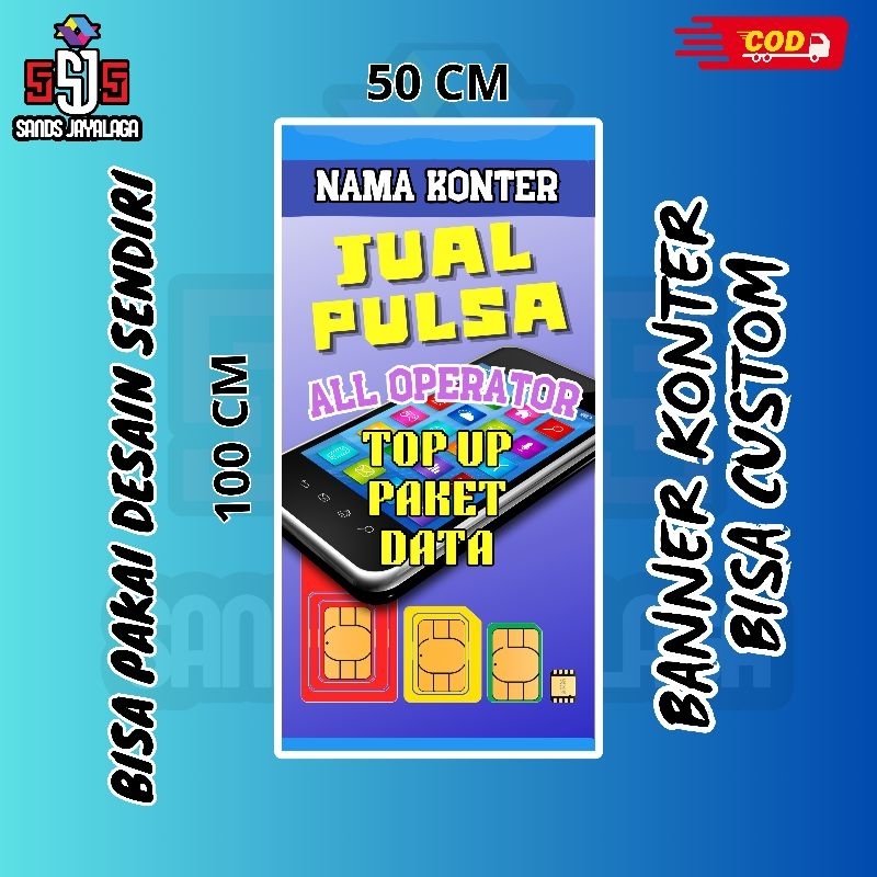 Jual BANNER KONTER HP BANNER CUSTOM BANNER JUAL PULSA MMT CUSTOM MMT ...