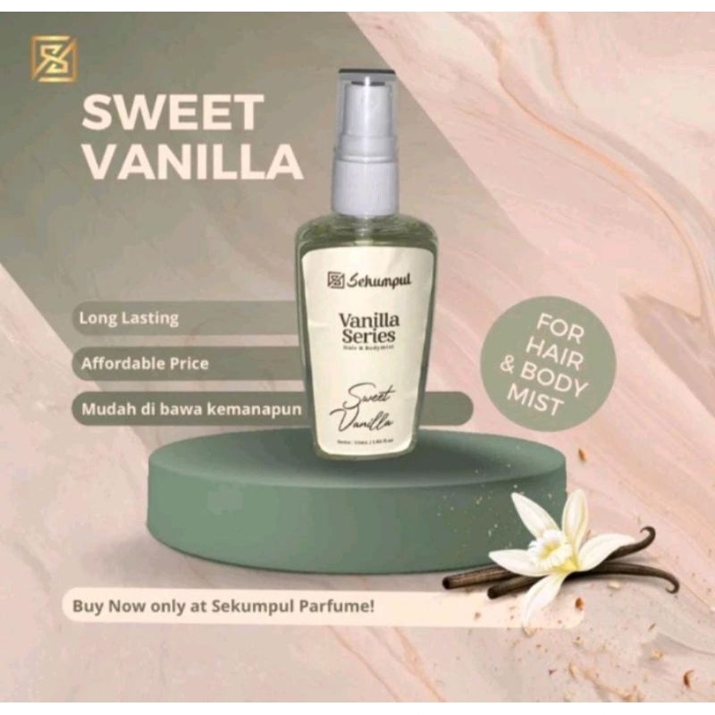 Jual VANILLA SEKUMPUL/HAIR AND BODY MISK VANILLA/MINYAK RAMBUT VARIAN ...