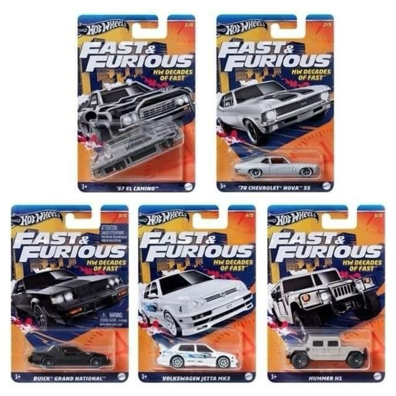 Jual Hot Wheels Fast & Furious Decades Of Fast 2024 (FREE PROTEKTOR ...