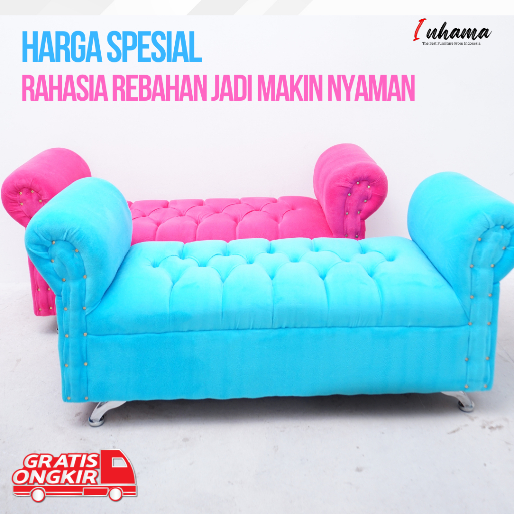 Jual SOFA MINIMALIS BLUDRU / SOFA BENCH PERLENGKAPAN RUMAH | Shopee ...