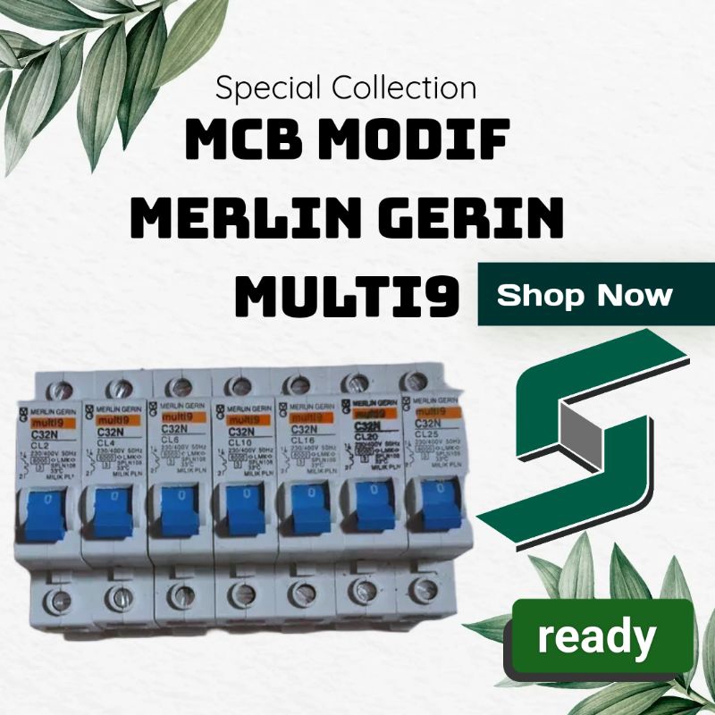 Jual MCB MODIFF MERLIN GERIN MULTI9 SEPERTI CONTOH 2A RASA 2OA BISA RIKUWESSS DIJAMIN KEASLIANYA ...