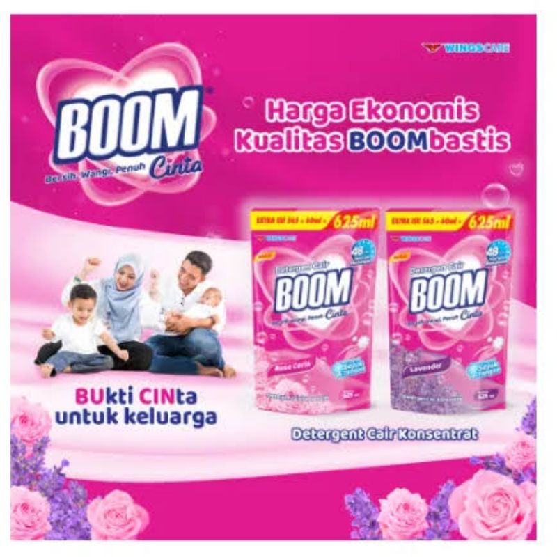Jual DETERGEN BOOM CAIR 750 ML/ SABUN CUCI BAJU PAKAIAN CAIR | Shopee ...
