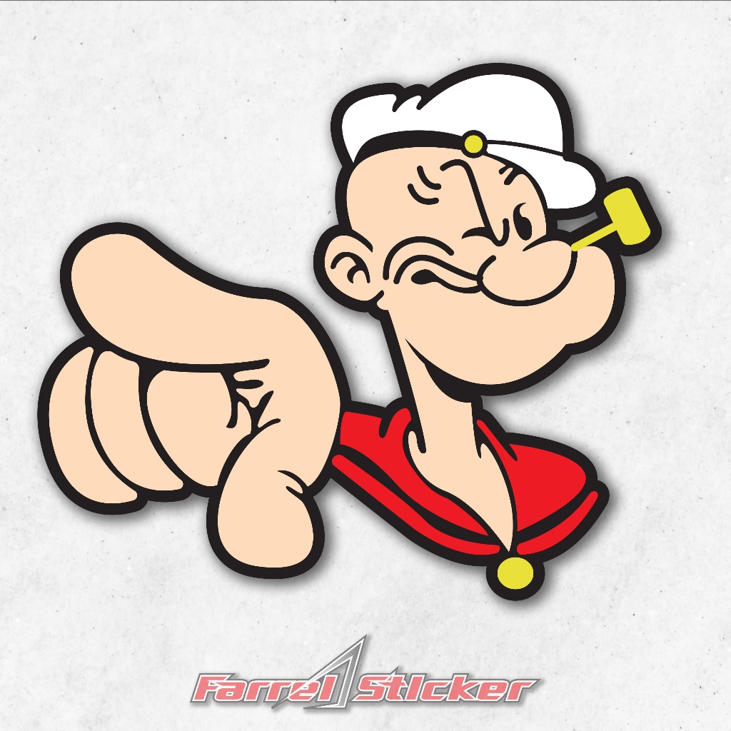 Jual stiker popeye sticker kartun | Shopee Indonesia