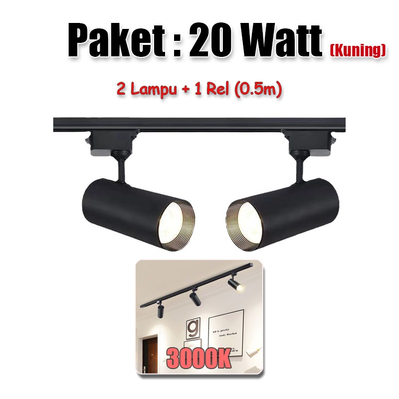 Jual Family Mart LAMPU RELL TRACK LED SOROT LAMPU SOROT TRACKLIGHT REL ...