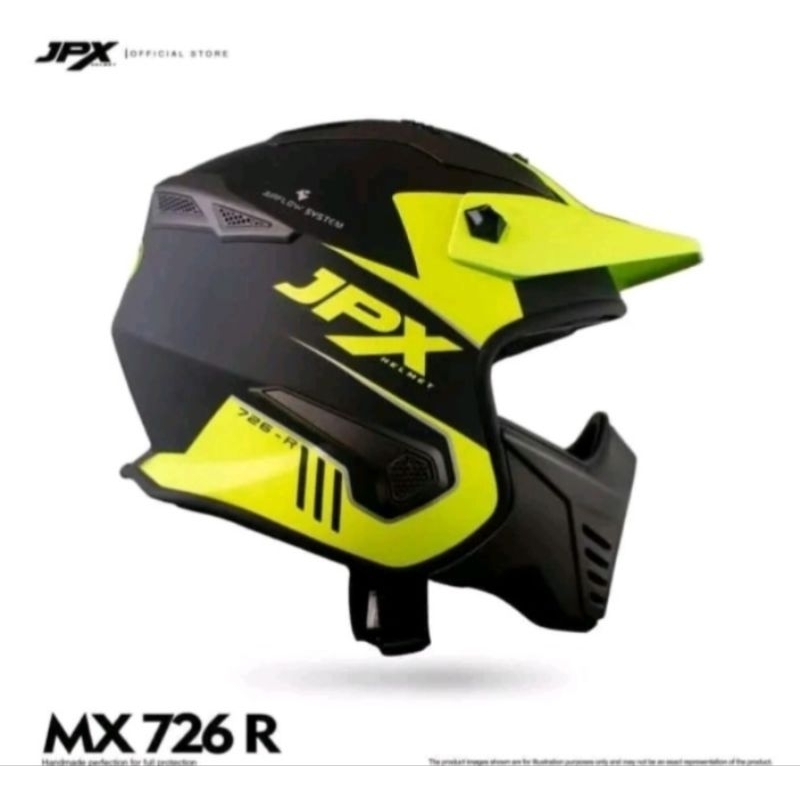 Jual HELM JPX MX 726-R PULL WARNA ORIGINAL | Shopee Indonesia