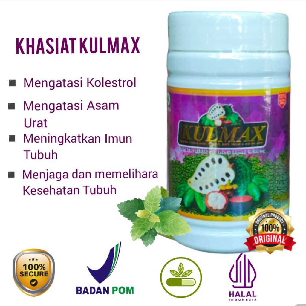 Jual KULMAX BPOM ORIGINAL KESEHATAN GINJAL JANTUNG HIPERTENSI | Shopee Indonesia