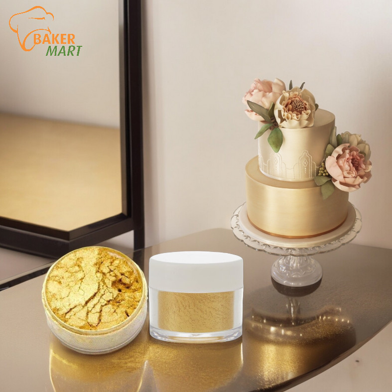 Jual Edible Lustre Dust Gold 5 Gram | Shopee Indonesia