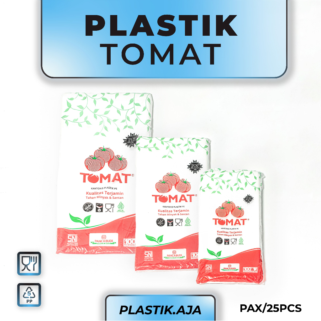 Jual KANTONG PLASTIK TOMAT UKURAN SEDANG | Shopee Indonesia