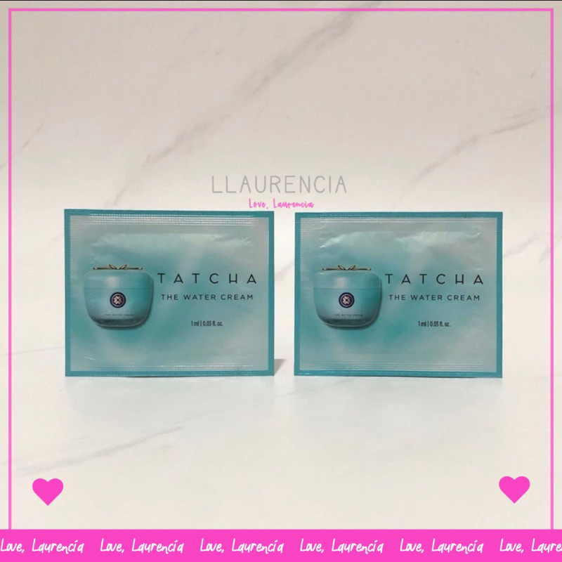 Jual TATCHA The Water Cream Oil Free Pore Minimizing Moisturizer SAMPLE ...