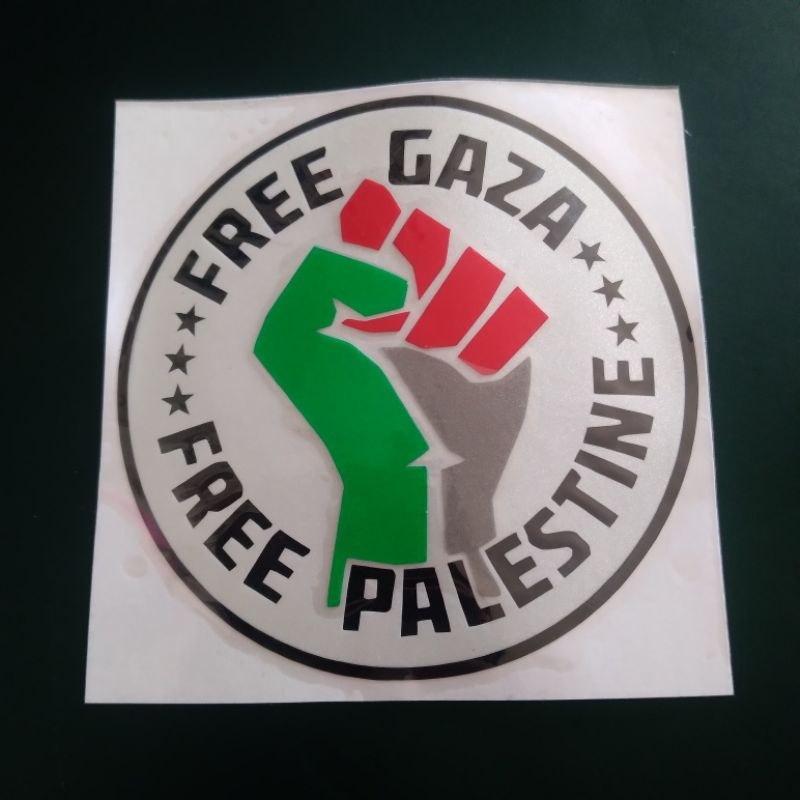 Jual Sticker FREE GAZA FREE PALESTINE | Shopee Indonesia