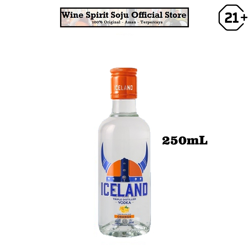 Jual Iceland Vodka Orange 250ml | Shopee Indonesia