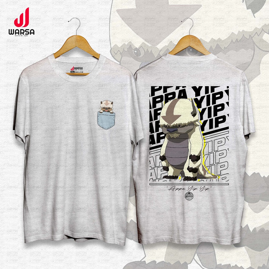 Jual WARSA Oversize - Avatar APPA Yip Yip | Shopee Indonesia