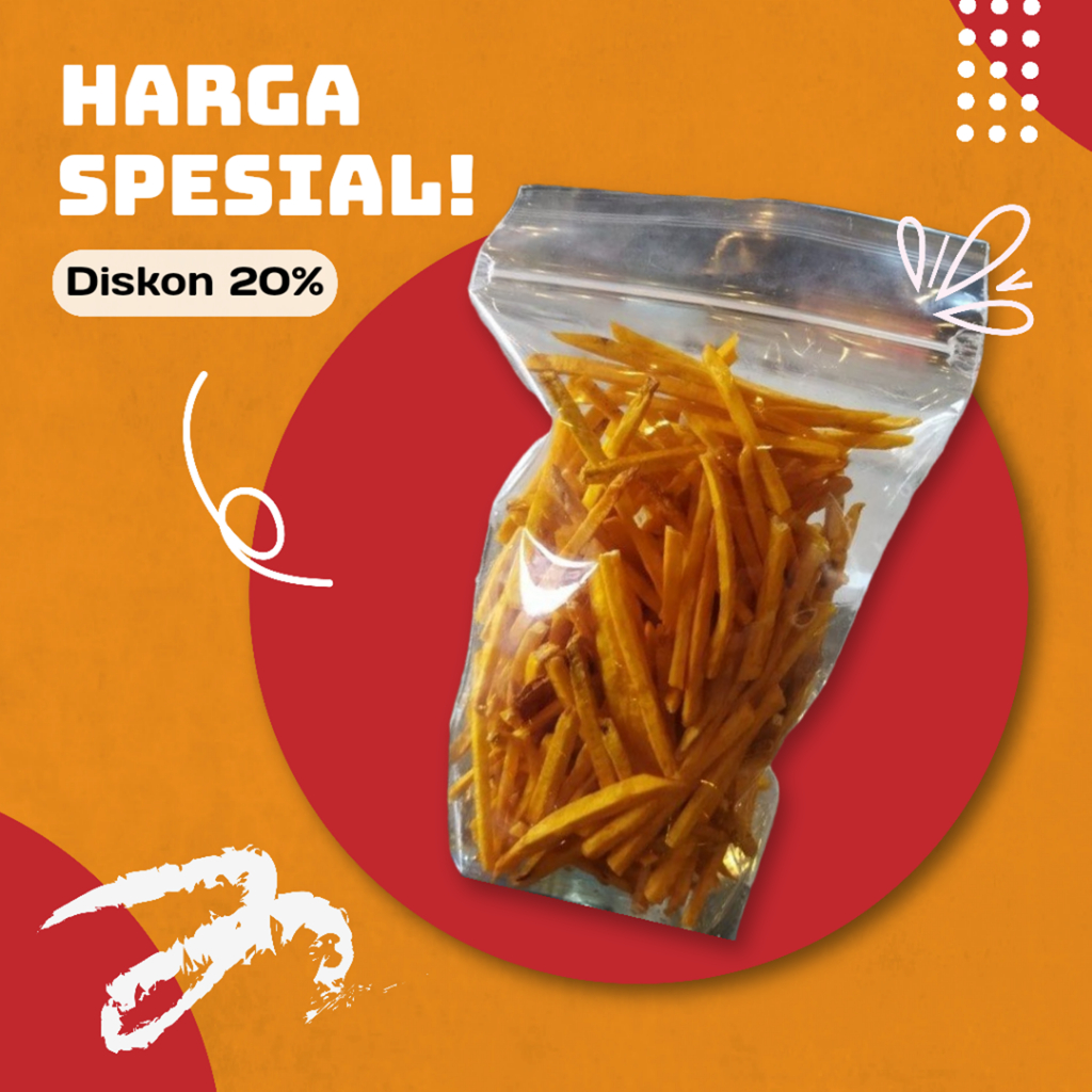 Jual Snack Cemilan Stik Talas 200g / Keripik Stick Talas | Shopee Indonesia