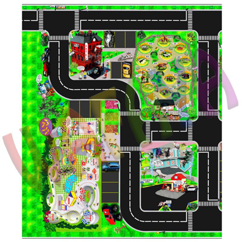 Jual Alas / media mainan mobil2an / diecast anak tema peta kota/citymap ...