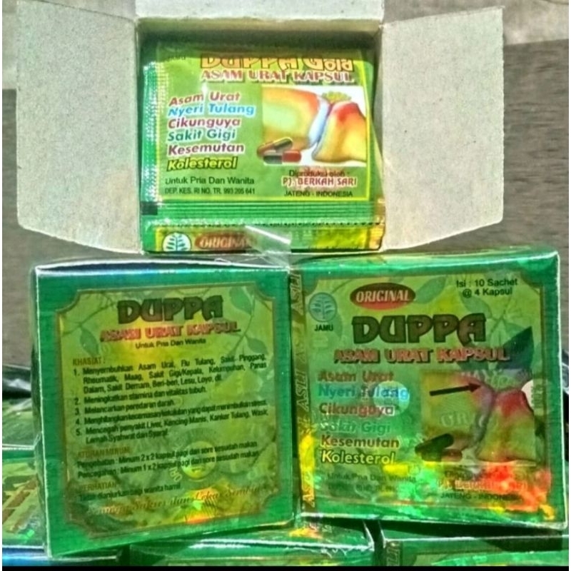 Jual duppa asam urat dan pegalinu terbaik | Shopee Indonesia