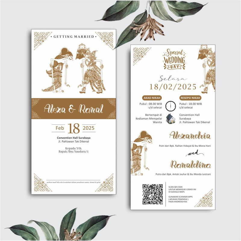 Jual Undangan Pernikahan Murah | Undangan Rustic | Undangan Kopi ...