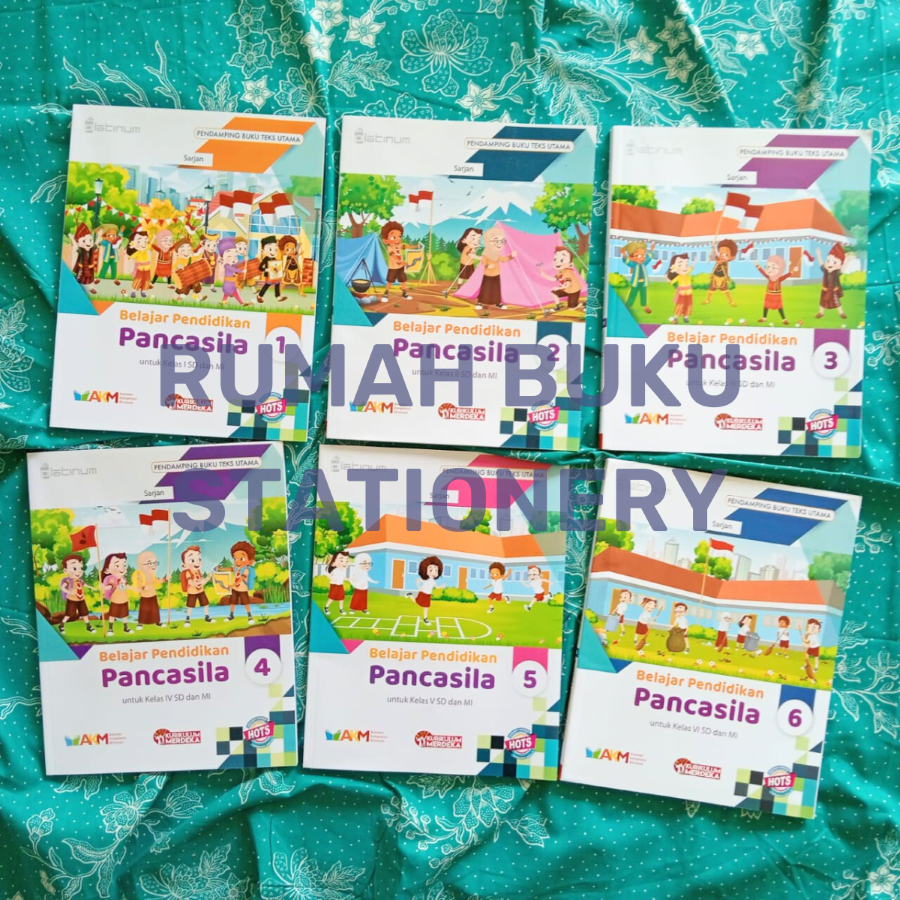 Jual PLATINUM Buku PPKN SD/MI Kelas 1 2 3 4 5 6 Senang Belajar Pendidikan Pancasila Tiga ...