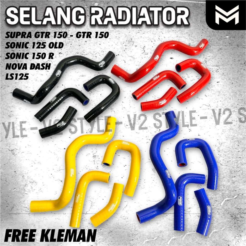 Jual SELANG RADIATOR HONDA SONIC 125 OLD SONIC 150R NOVA DASH LS125 ...