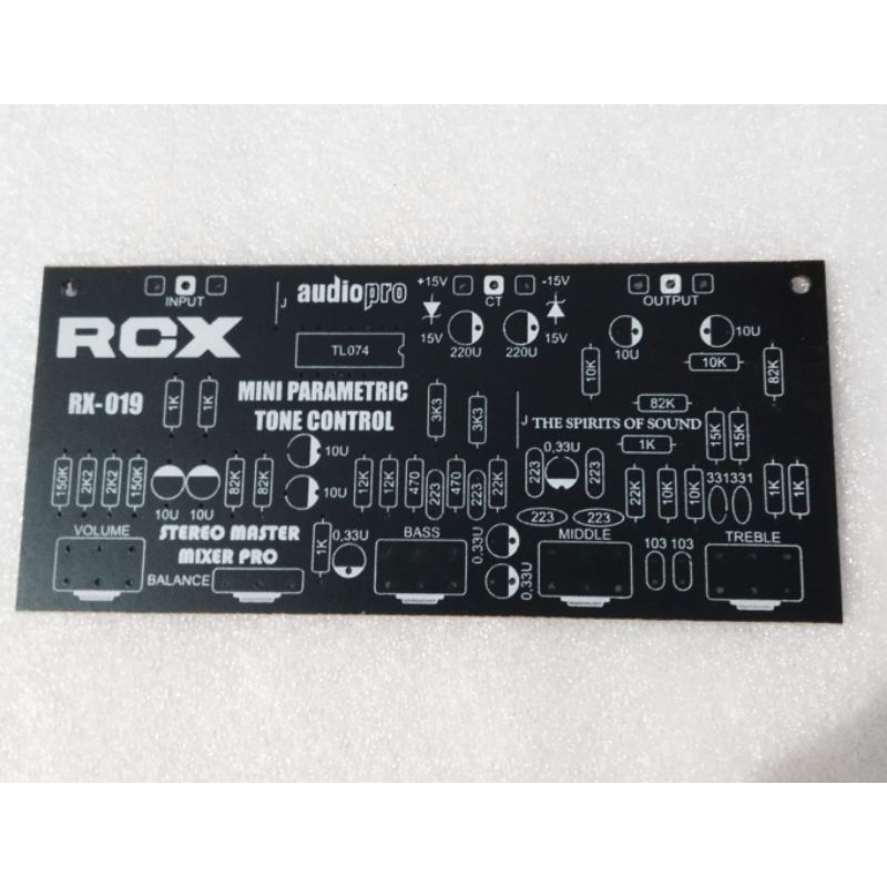 Jual PCB Stereo Tone Control Mini PARAMETRIK | Shopee Indonesia