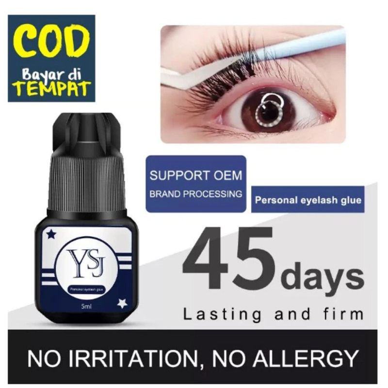 Jual lem eyelash tidak perih pasang sendiri permanent 1bulan | Shopee ...
